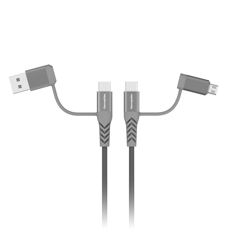 Flex Pro Cable Series – Universal 4 in 1 Cable (1.2 Meters)
