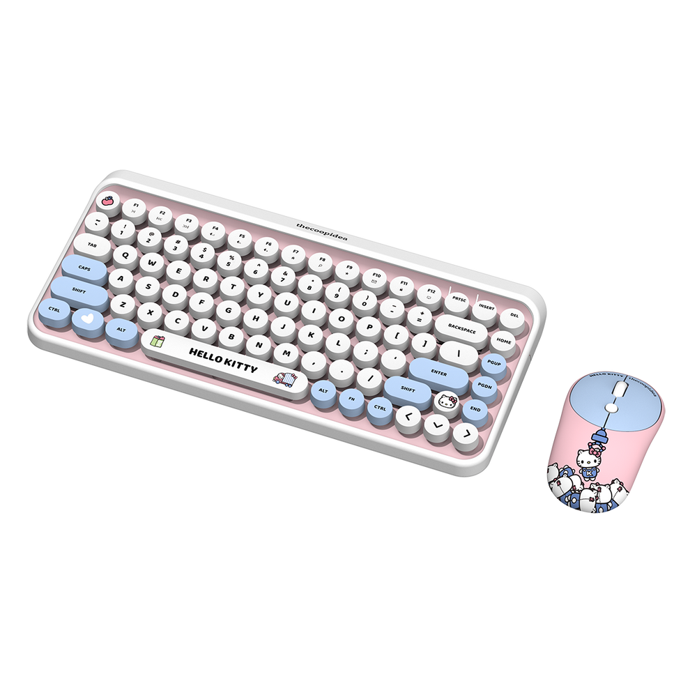 Sanrio TAPPY Wireless Keyboard Set - Hello Kitty | thecoopidea