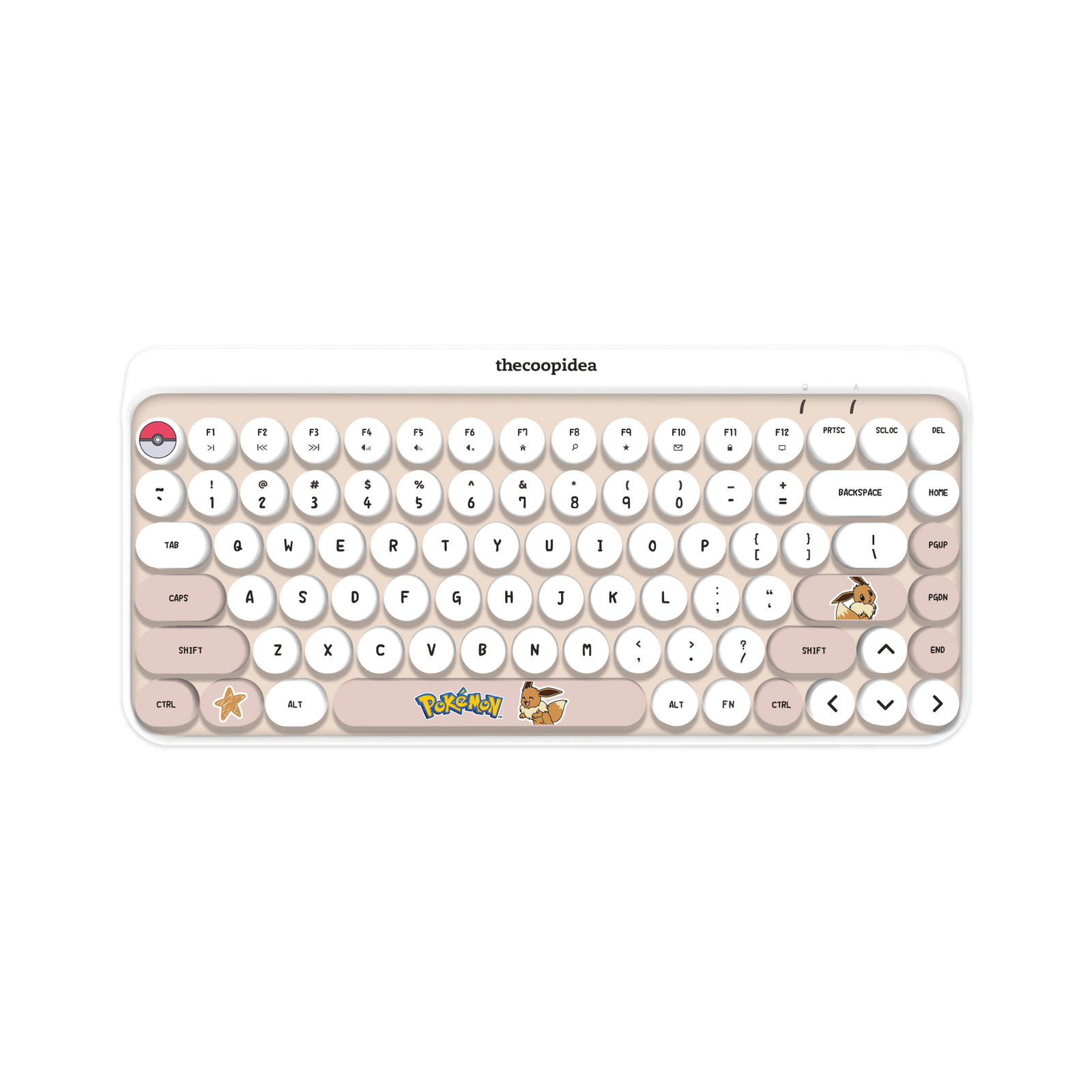 Pokémon TAPPY Wireless Keyboard & Mouse Set - Eevee | thecoopidea