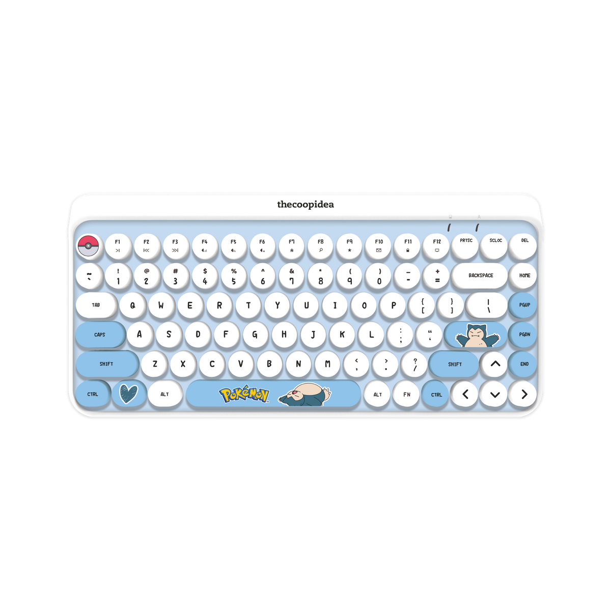 Pokémon TAPPY Wireless Keyboard & Mouse Set - Snorlax | thecoopidea