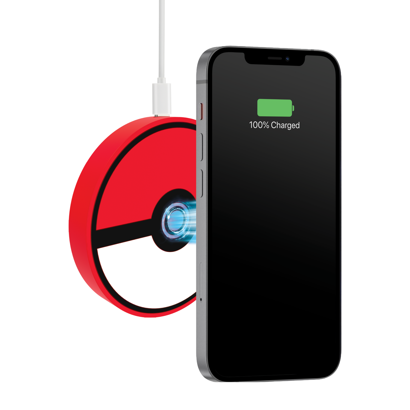 Pokémon PALLET Fast 15W Wireless Charging Pad - Poké Ball