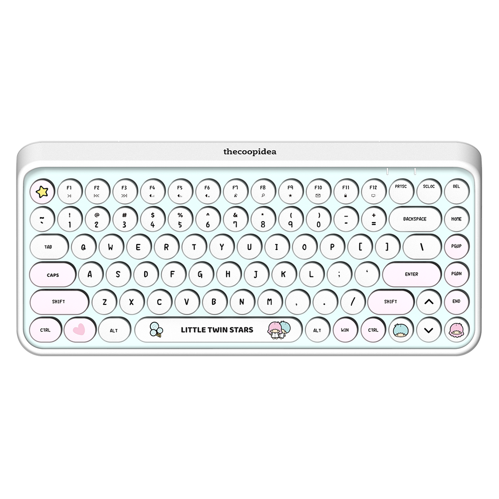 Sanrio TAPPY Wireless Keyboard Set - Little Twin Stars | thecoopidea